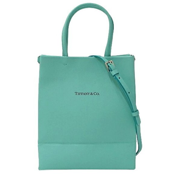 Tiffany & Co. | Bags | Tiffany Co Blue Leather Tote Bag Small | Poshmark
